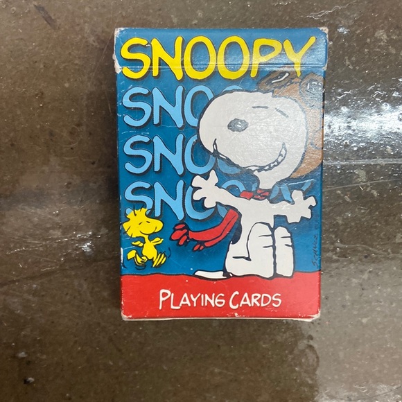 Peanuts | Games | Vintage Snoopy From Peanuts Playing Cards | Poshmark